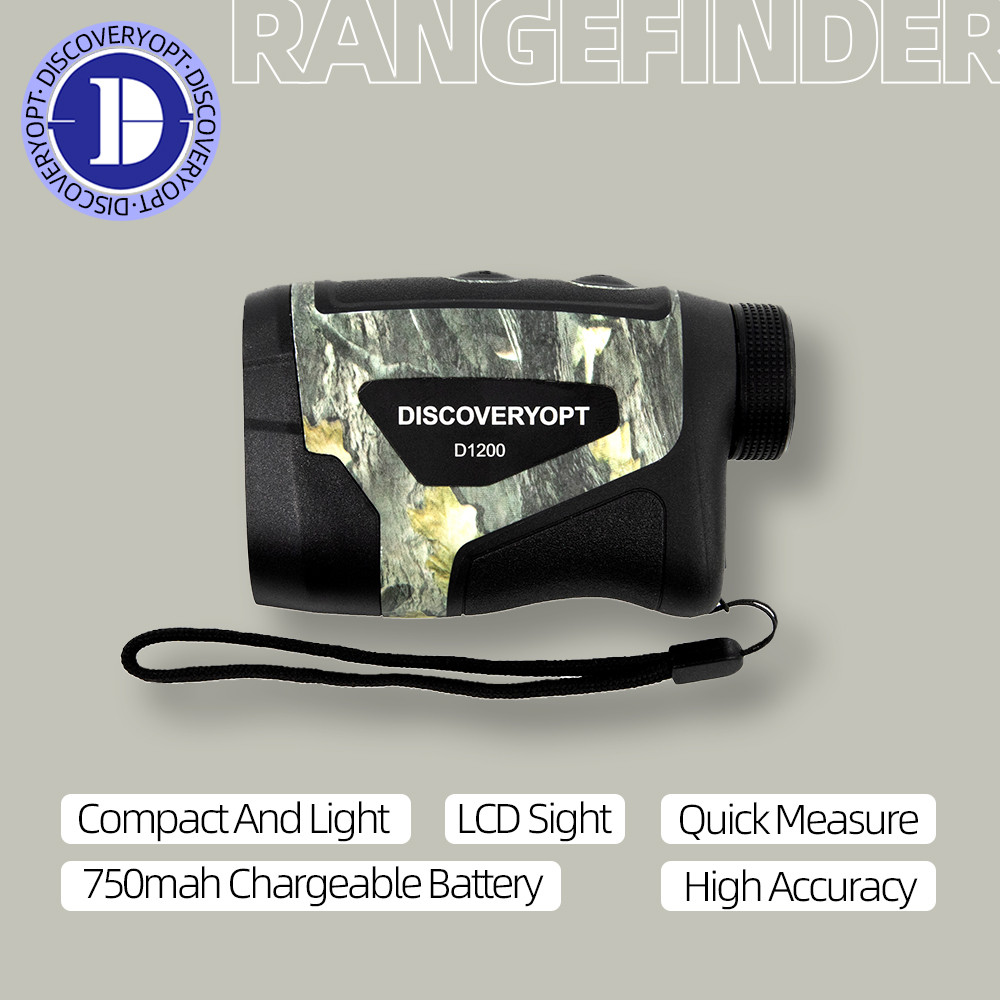 Jual Discoveryopt Laser Range Finder 1200M Magnetic Golf Rangefinder ...
