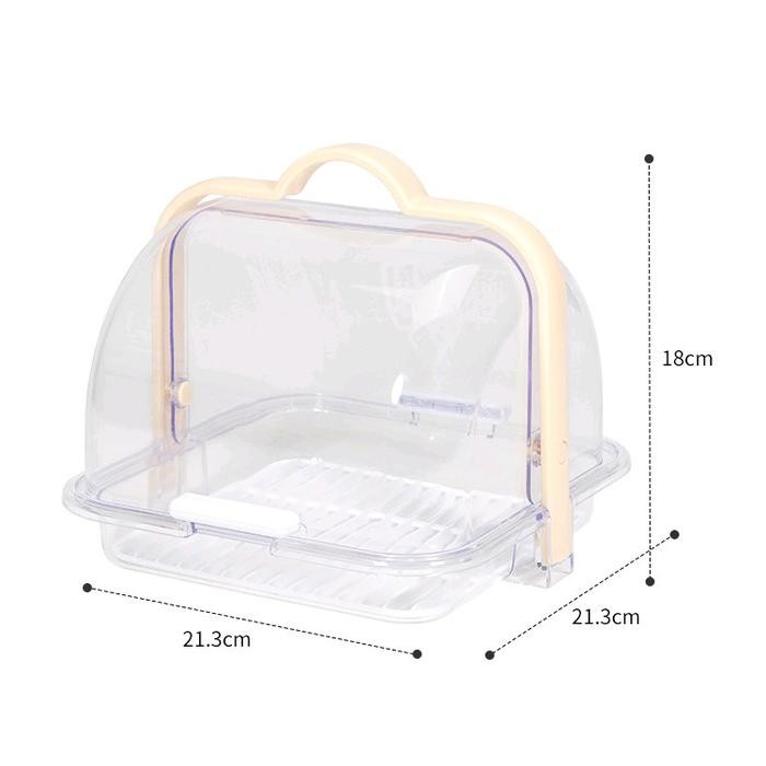Jual Tempat Roti Aesthetic Tempat Penyimpanan Roti Bread Box Aesthetic ...