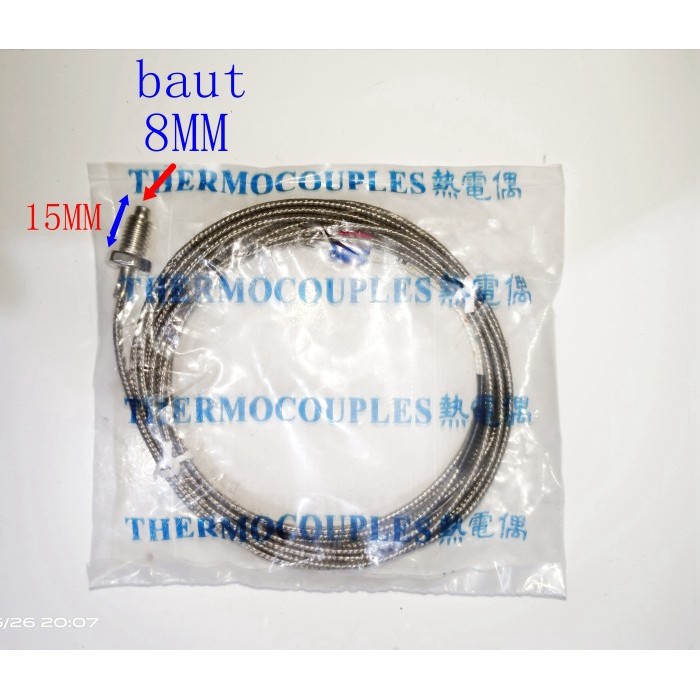 Jual Termokopel Tipe-K / Thermocouple Type-K 3meter readyy | Shopee ...