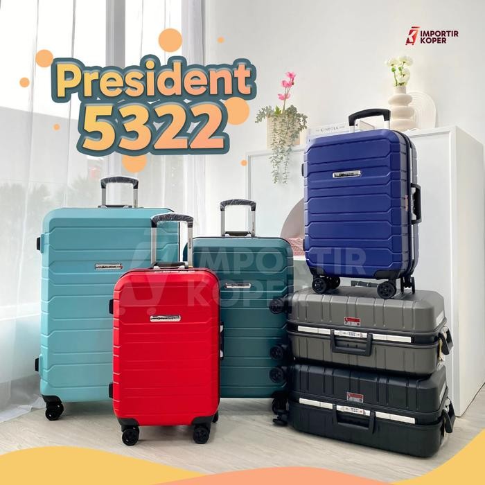 Jual Koper President Original 5322 Series 20 & 24 Inch Aluminium Tsa ...