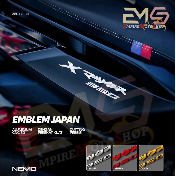 Jual Jual [READY] Emblem Logo Sticker New Xmax 250 Connected Xmax250 ...
