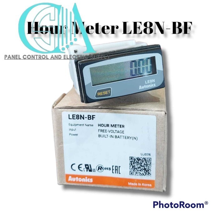 Jual Autonics Hour Meter Timer Digital Le8N-Bf Le8N Bf Autonic Le8Nbf ...