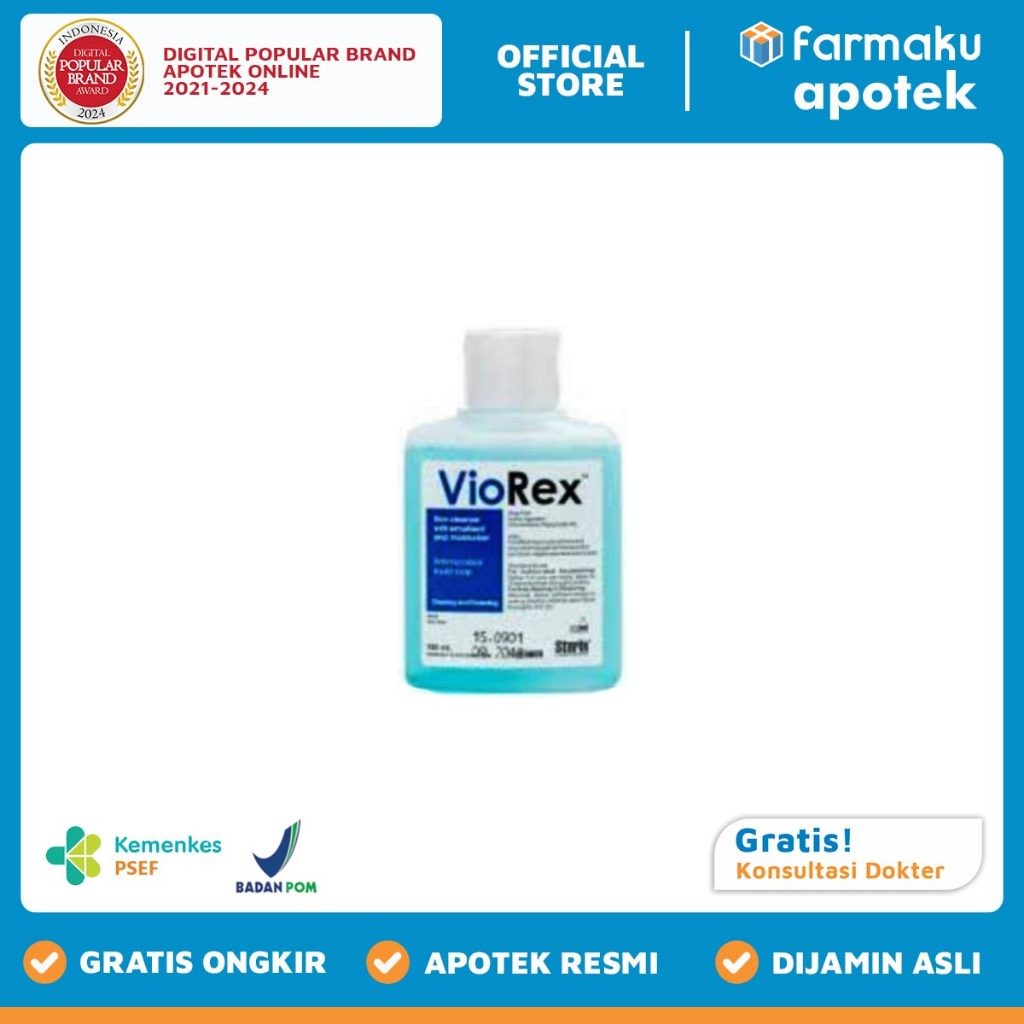 Jual Viorex Liquid Soap Skin Cleanser 100 ml - BIN | Shopee Indonesia