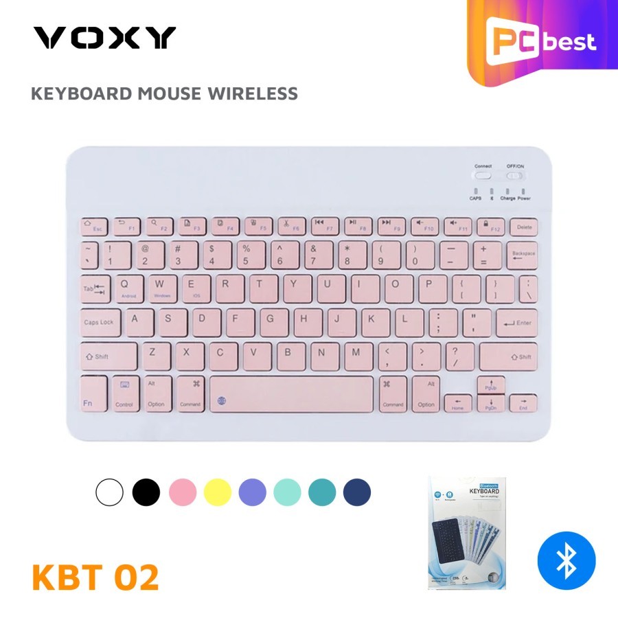 Jual Keyboard Bluetooth Wireless Voxy KBT-02 / keyboard bluetooth kbt ...
