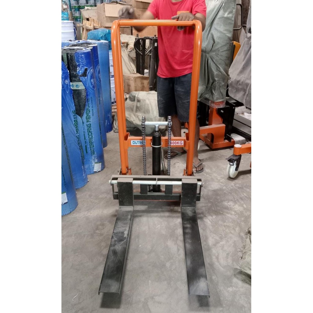 Jual Mini Hand stacker 200Kg forklift Manual 200KG*90CM | Shopee Indonesia
