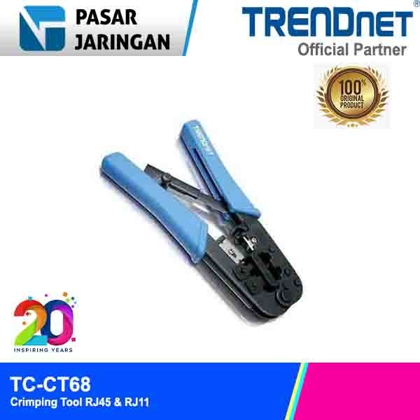 Jual TRENDNET TC-CT68 Crimping Tool RJ45 & RJ11 | Shopee Indonesia