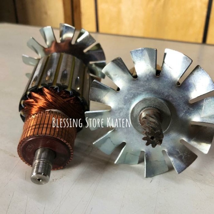 Jual siap kirim] ARMATURE BOR MAGNET LEOPARD 25MM 28MM GIGI 8 BILAH 8 ...