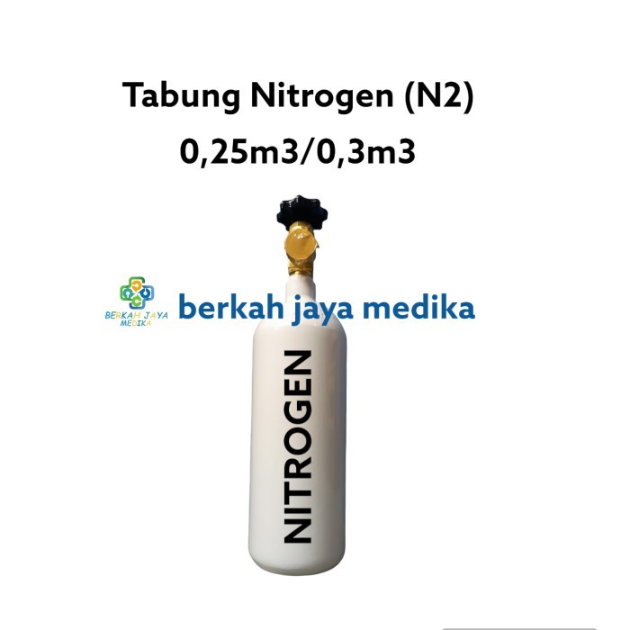 Jual Tabung Gas Nitrogen 1/4 Kubik + Isi Nitrogen Wg -Tabung Nitrogen ...