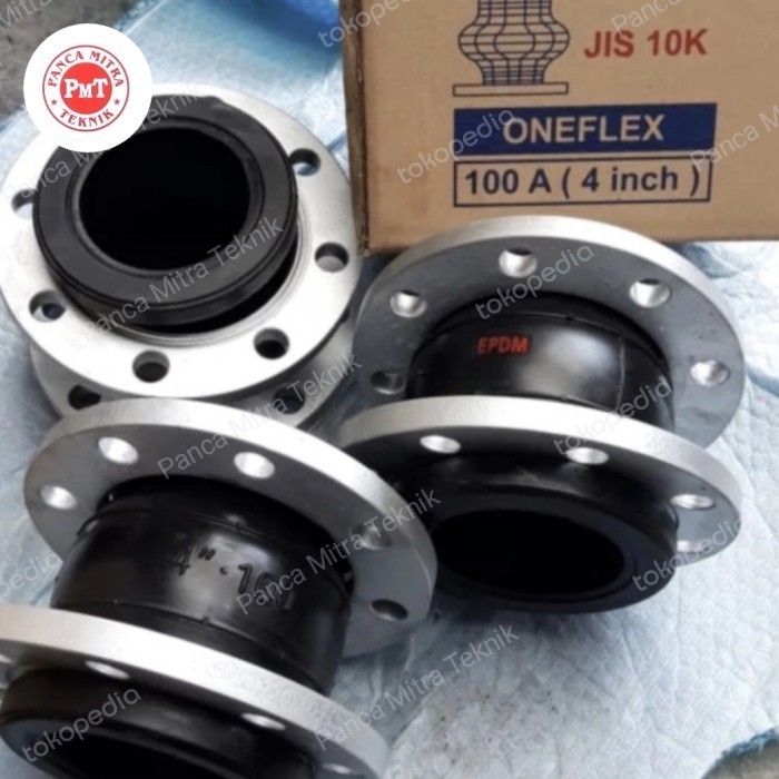 Jual PROMO! Flexible Rubber Joint 4" inch TOZEN Oneflex JIS 10K / DN100 | Shopee Indonesia
