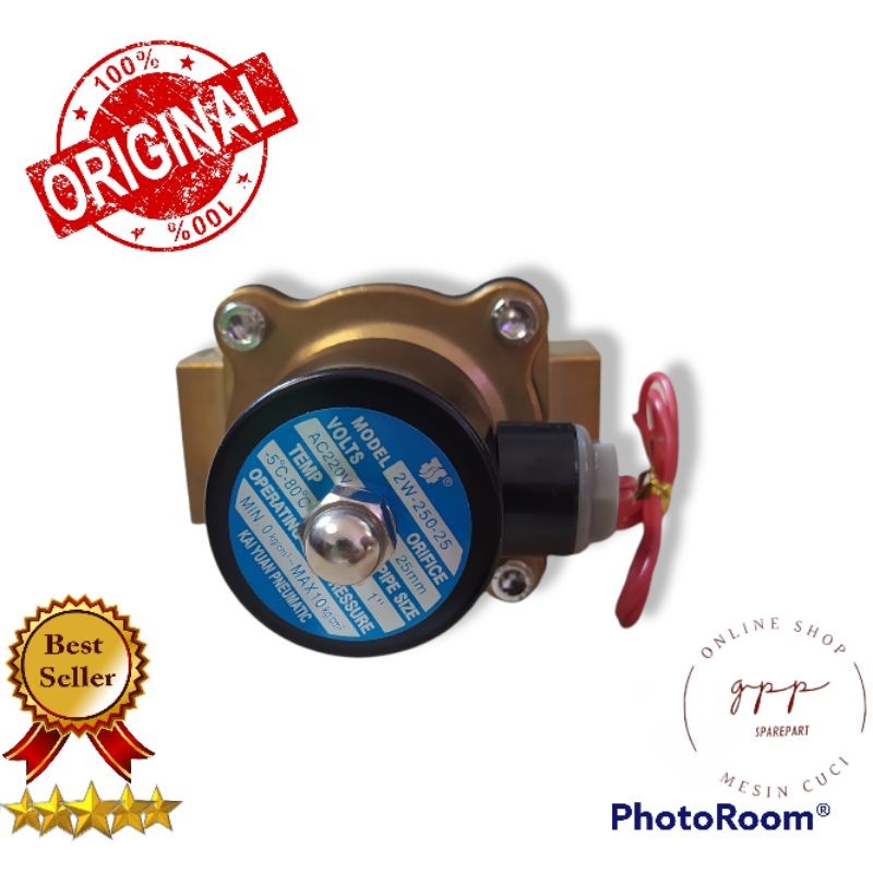 Jual Jual Selenoid Gas Valve Kompor Gas Otomatis 1" (satu inch ...