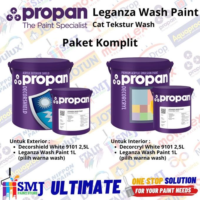 Jual Cat Tembok Semen Exposed / Beton Ekspos PROPAN LEGANZA WASH PAINT ...