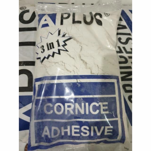 Jual ,,,,,,,] Cornice Aplus 1 kg kemasan Plastik Compound Dempul Papan ...