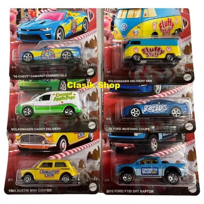 Jual Miliki Matchbox Candy Series Volkswagen Delivery Van 1964 Austin ...