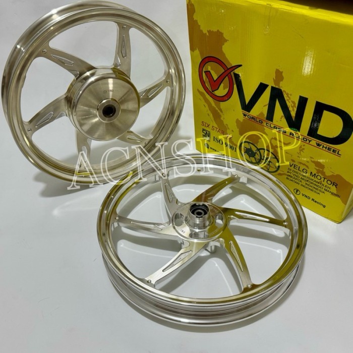 Jual VELG VND SIX STAR GEN 2 1.60x14 & 1.85x14 MIO SPORTY MIO LAMA MIO ...