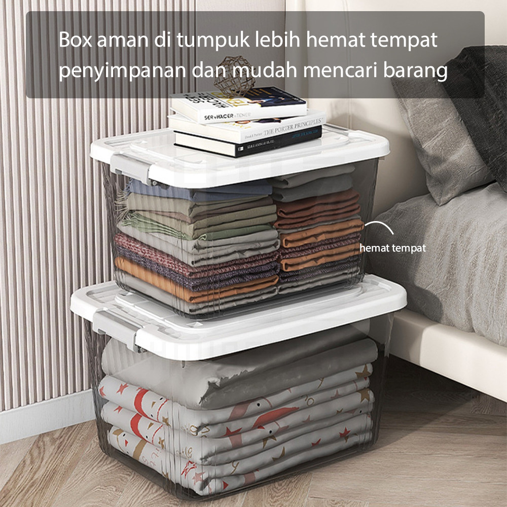 Jual Disc Hugo Container Box Storage Organizer Box Tempat Penyimpanan ...