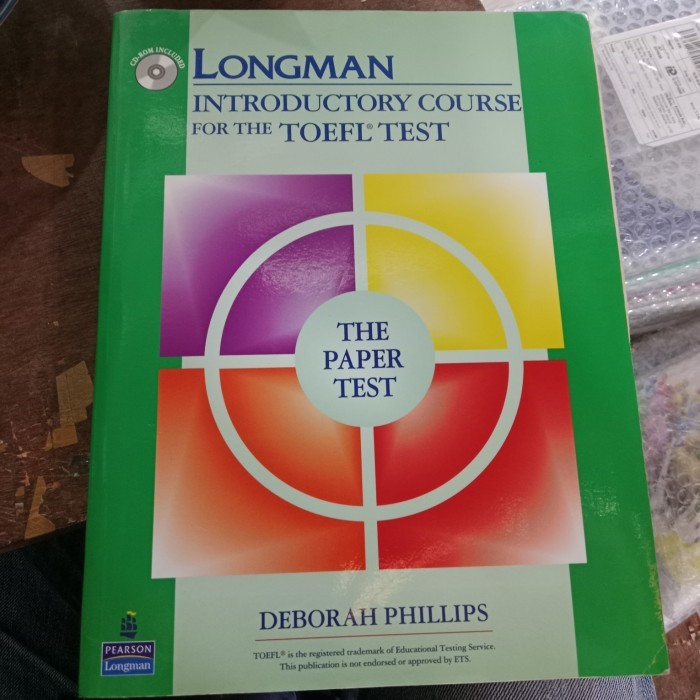 Jual LONGMAN INTRODUCTORY COURSE FOR THE TOEFL TEST - DEBORAH PHILLIPS ...