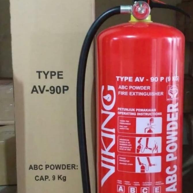 Jual Promo APAR VIKING 9 KG ABC POWDER AV-90P PEMADAM API FIRE ...
