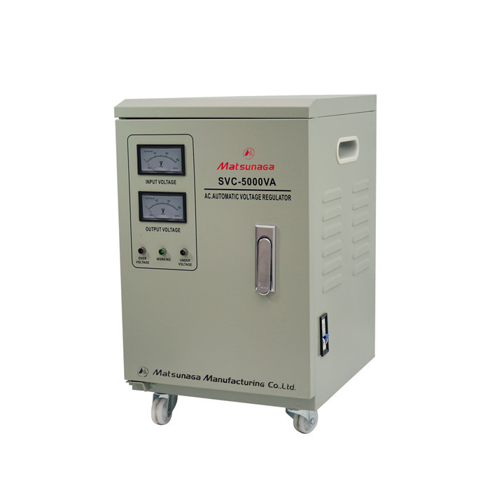 Jual STAVOLT SVC 5000W MATSUNAGA STAVOL LISTRIK 5000VA STABILIZER ...