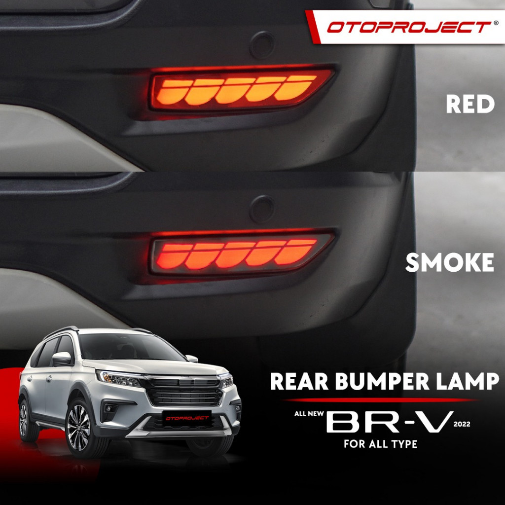 Jual Otoproject - Rear Bumper Lamp A.N Brv 2022 Red | Lampu Mata Kucing ...