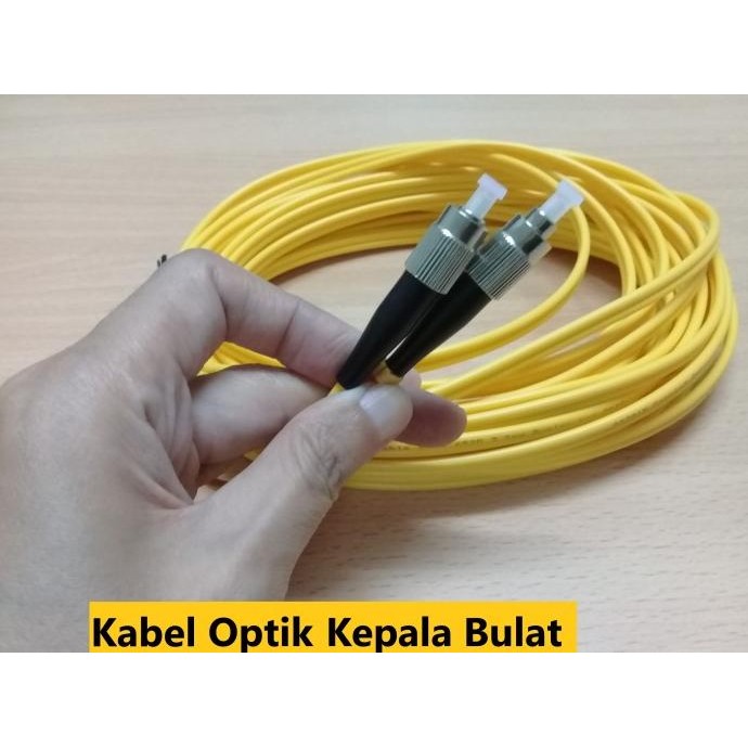 Jual Promo Kabel Optik Kepala Bulat Double Line | 10 m | Mesin Digital ...