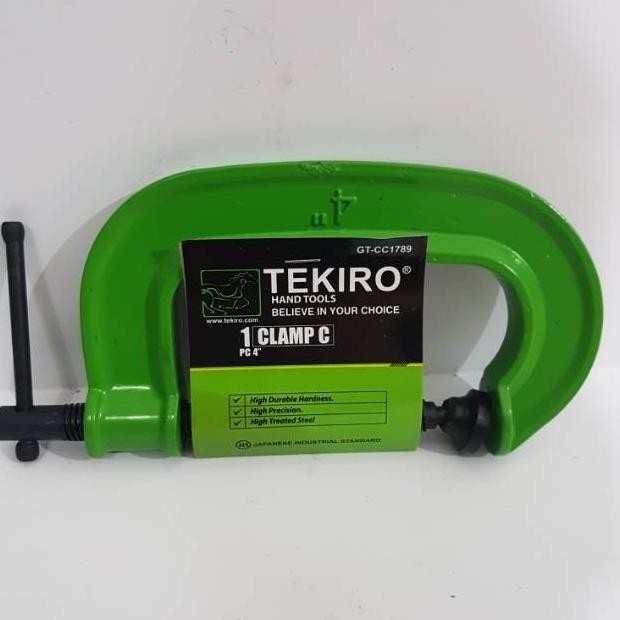 Jual Produk Baru!! Tekiro clamp C ukuran 4" inch / catok 4" inch ...