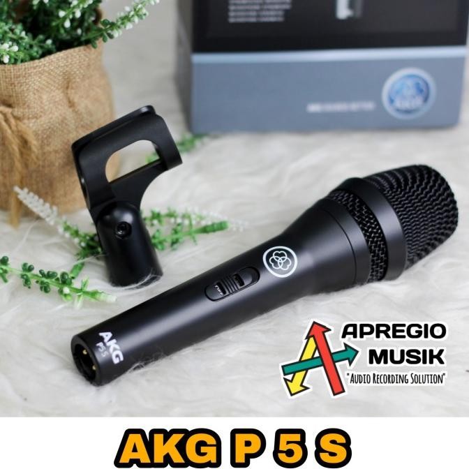Jual sale! akg p5s p5 s handheld vocal microphone original | Shopee Indonesia