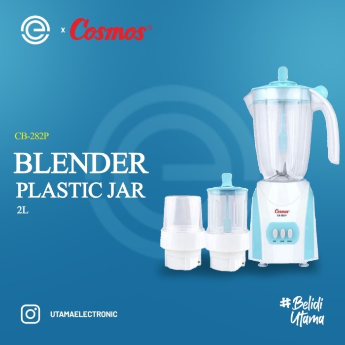 Jual Cosmos Blender Plastik 2 Liter Cb-282P | Shopee Indonesia
