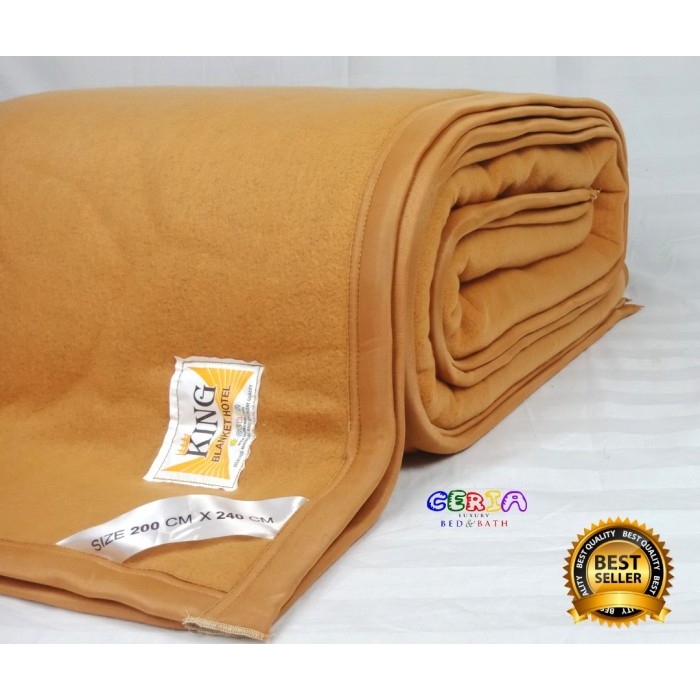 Jual Selimut Hotel King / President 3 Lapis Tebal Ukuran 200X240 ...