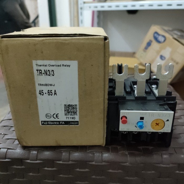 Jual Thermal Overload Relay Fuji Tr-N3/3 45-65 A | Shopee Indonesia
