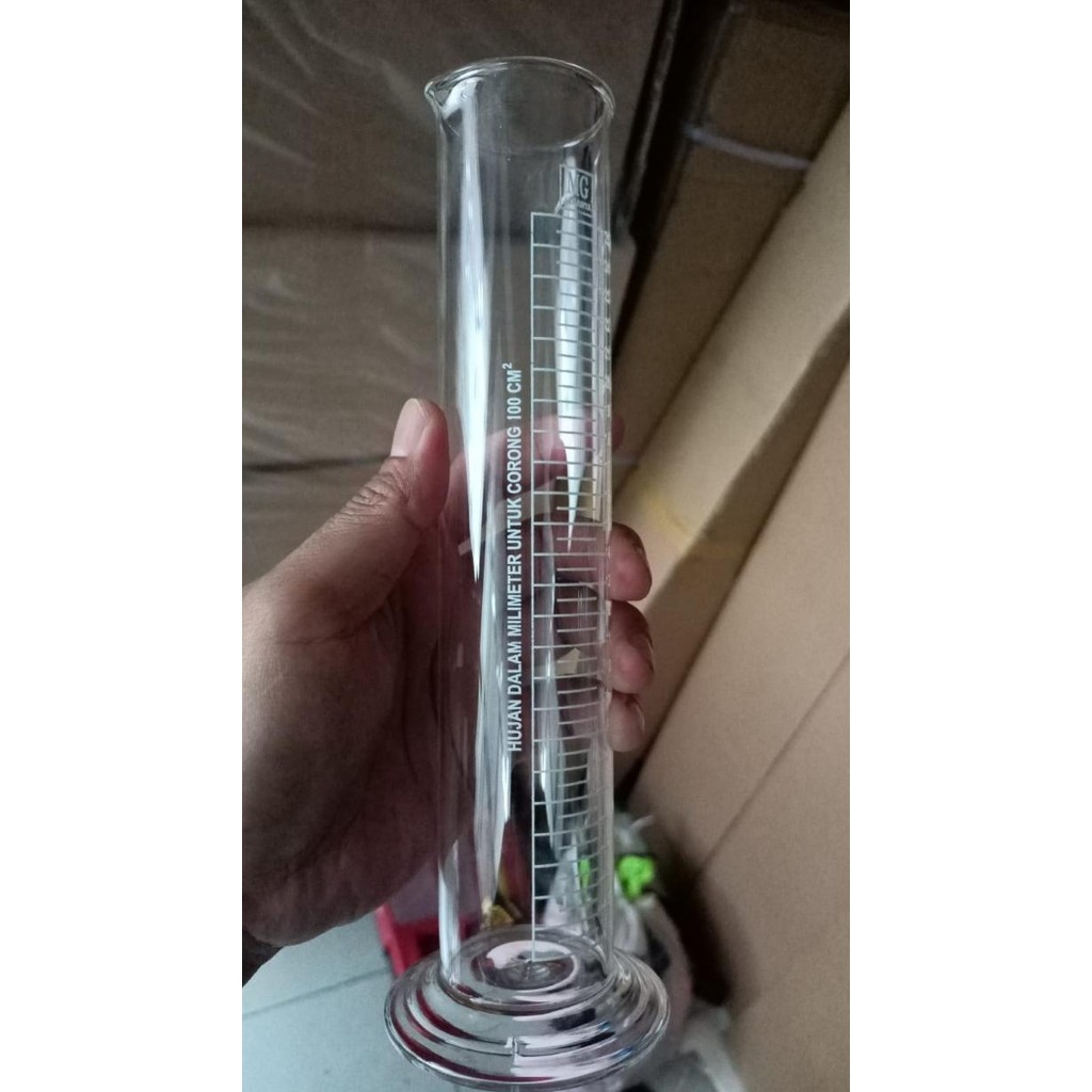 Jual GELAS UKUR CURAH HUJAN STANDAR BMKG OMBROMETER BISA MERK CUSTOM ...