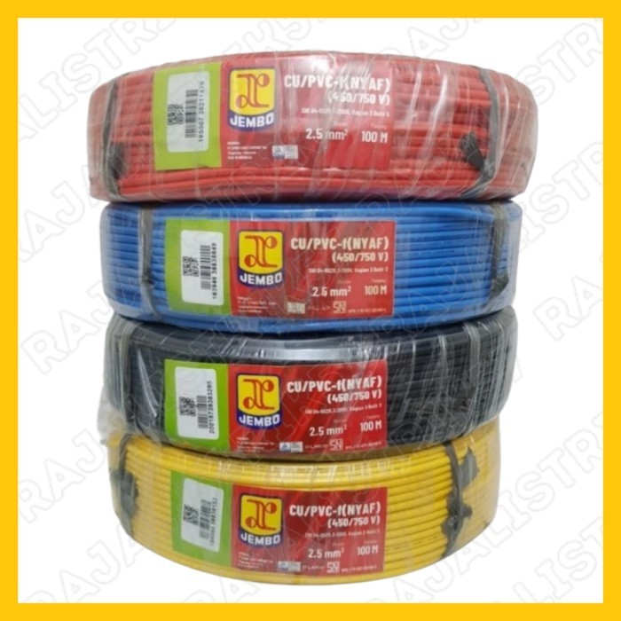 Jual Kabel Cable Serabut Jembo Nyaf 2,5 Mm | Shopee Indonesia