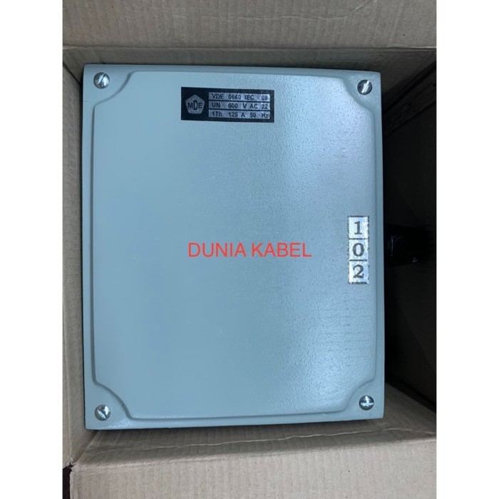 Jual Ohm Saklar Mde Gz 125A 125 Amper Ampere 4P | Shopee Indonesia