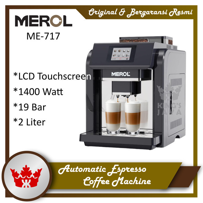 Jual Mesin Kopi Espresso Otomatis MEROL ME717 - Fully Automatic Coffee ...