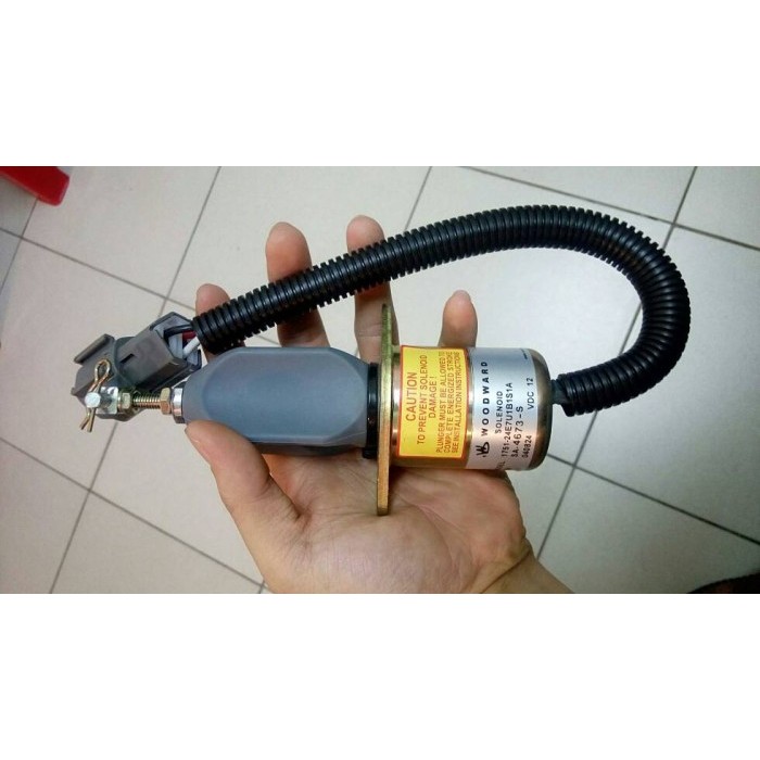 Jual Selenoid Woodward Yanmar SA-4673-S 3 Kabel 12 Volt | Shopee Indonesia