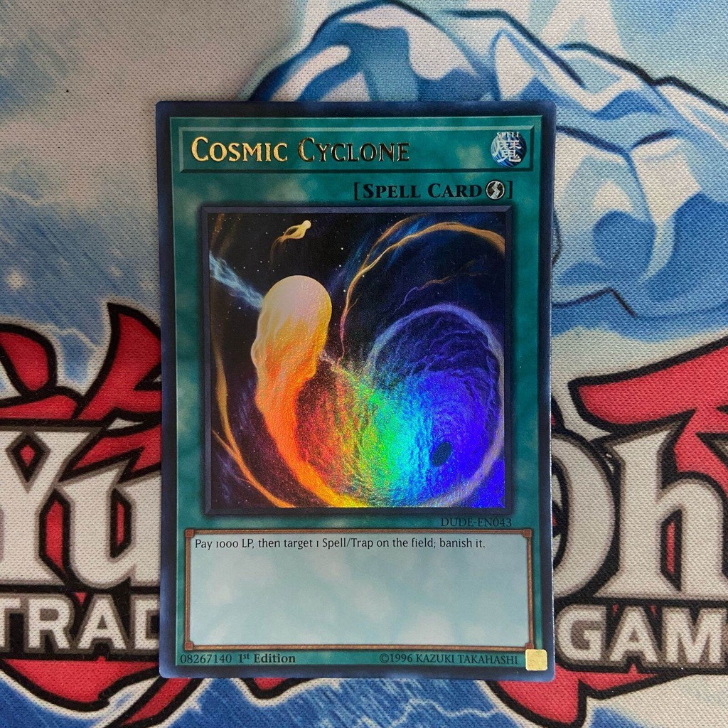 Jual yugioh cosmic cyclone DUDE ultra rare original | Shopee Indonesia