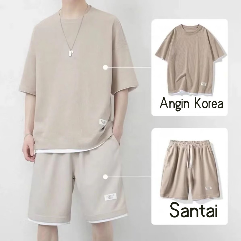 Jual TERBARU Baju setelan pria Baju Pantai Pria baju terbaru 2025 ...