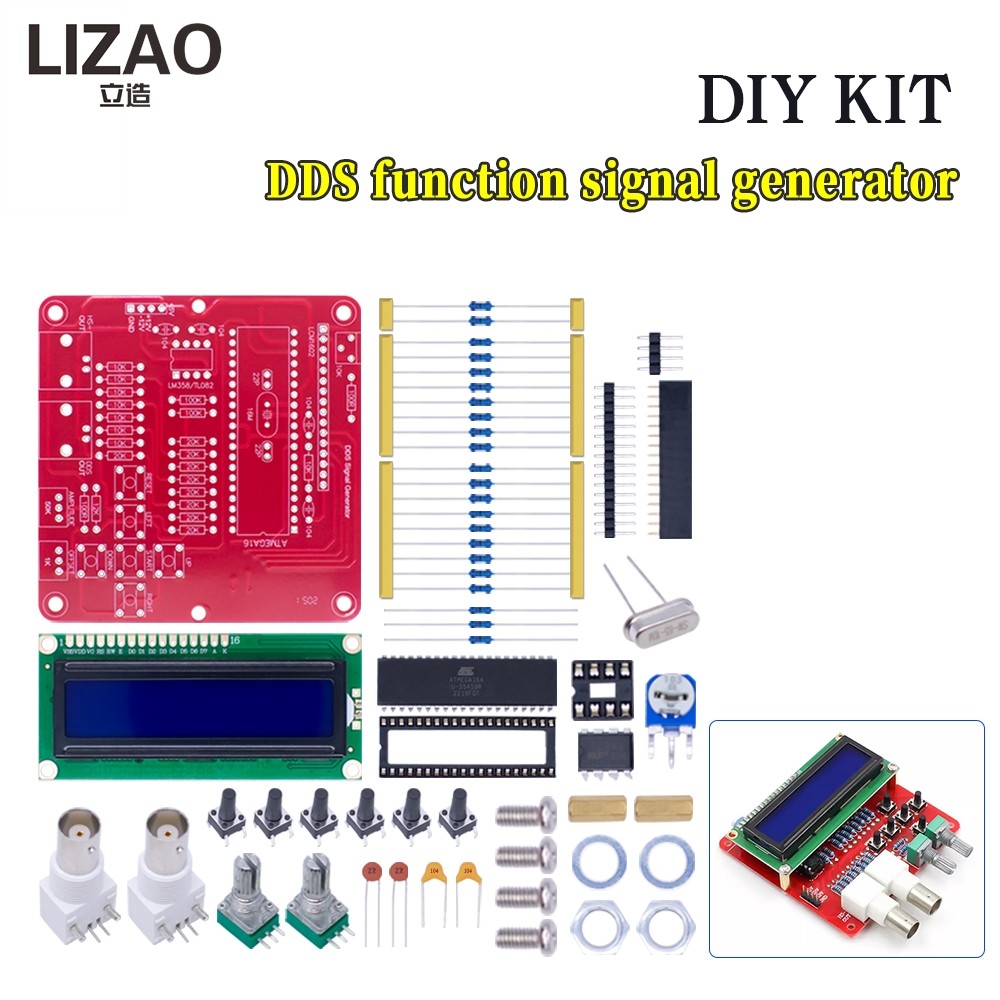 Jual WYU 1 Set DDS V2.0 Signal Generator 1-65535HZ Digital Function Signal Generator Sine ...