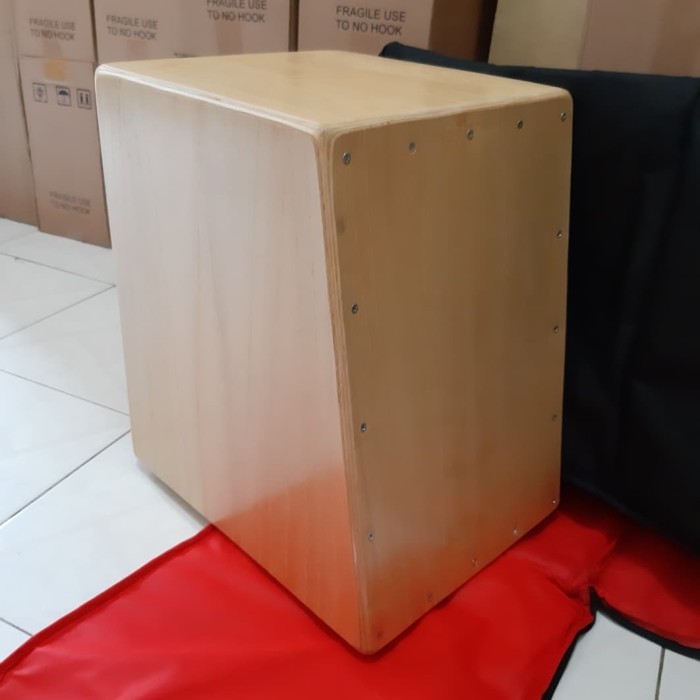 Jual Cajon/kahon/drumbox akustik plus tas | Shopee Indonesia