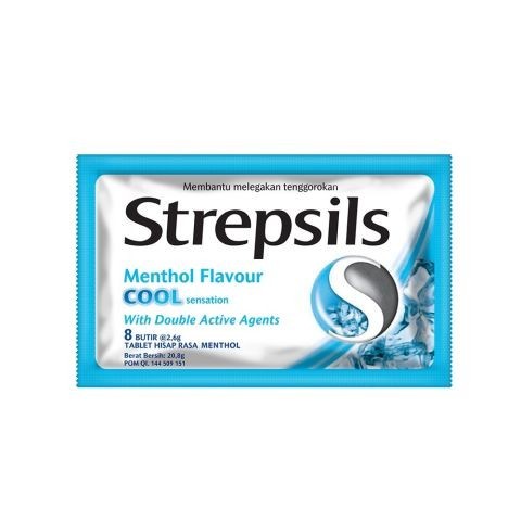 Jual Strepsils Menthol Cool 8S/Pcs | Shopee Indonesia