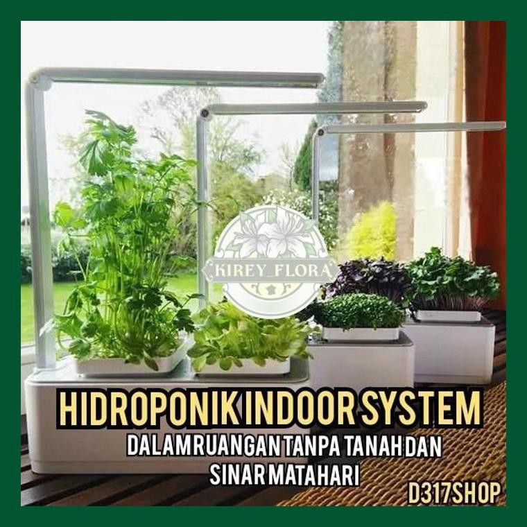 Jual Smart Hydroponic Kit Small Garden/Indoor Hidroponik Set System | Shopee Indonesia