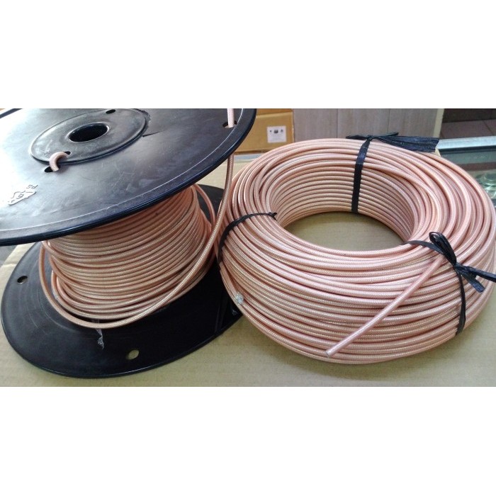 Jual Cable Teflon RG58, Double Grounding, Inner Tunggal, Material Perak ...