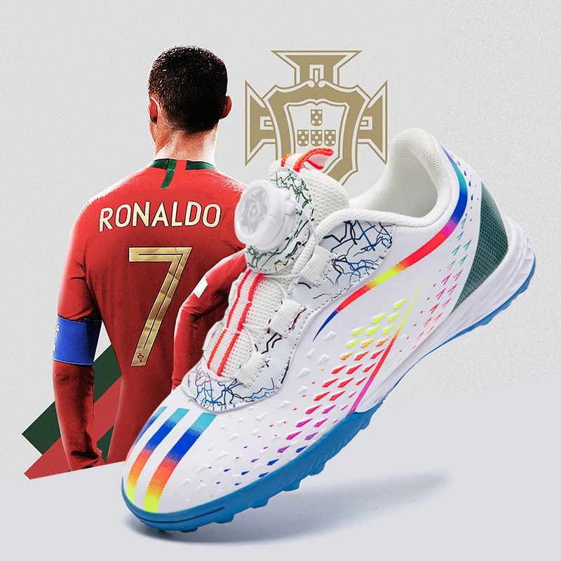 Jual Sepatu bot sepak bola anak-anak gaya C Ronaldo sepatu sepak bola ...
