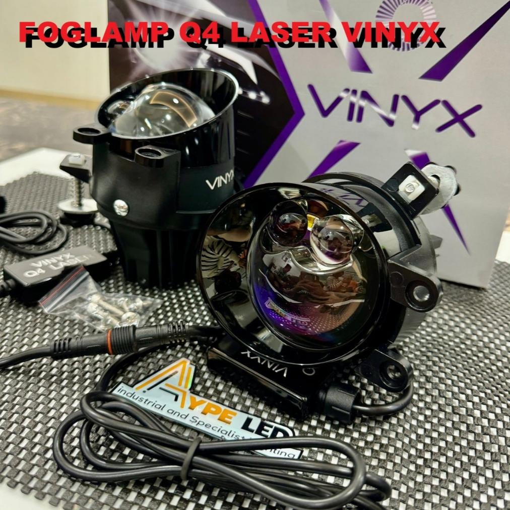 Jual VINYX FOGLAMP BILED DOUBLE LASER Q4 LASER 3 INCHI LAMPU KABUT 55 ...