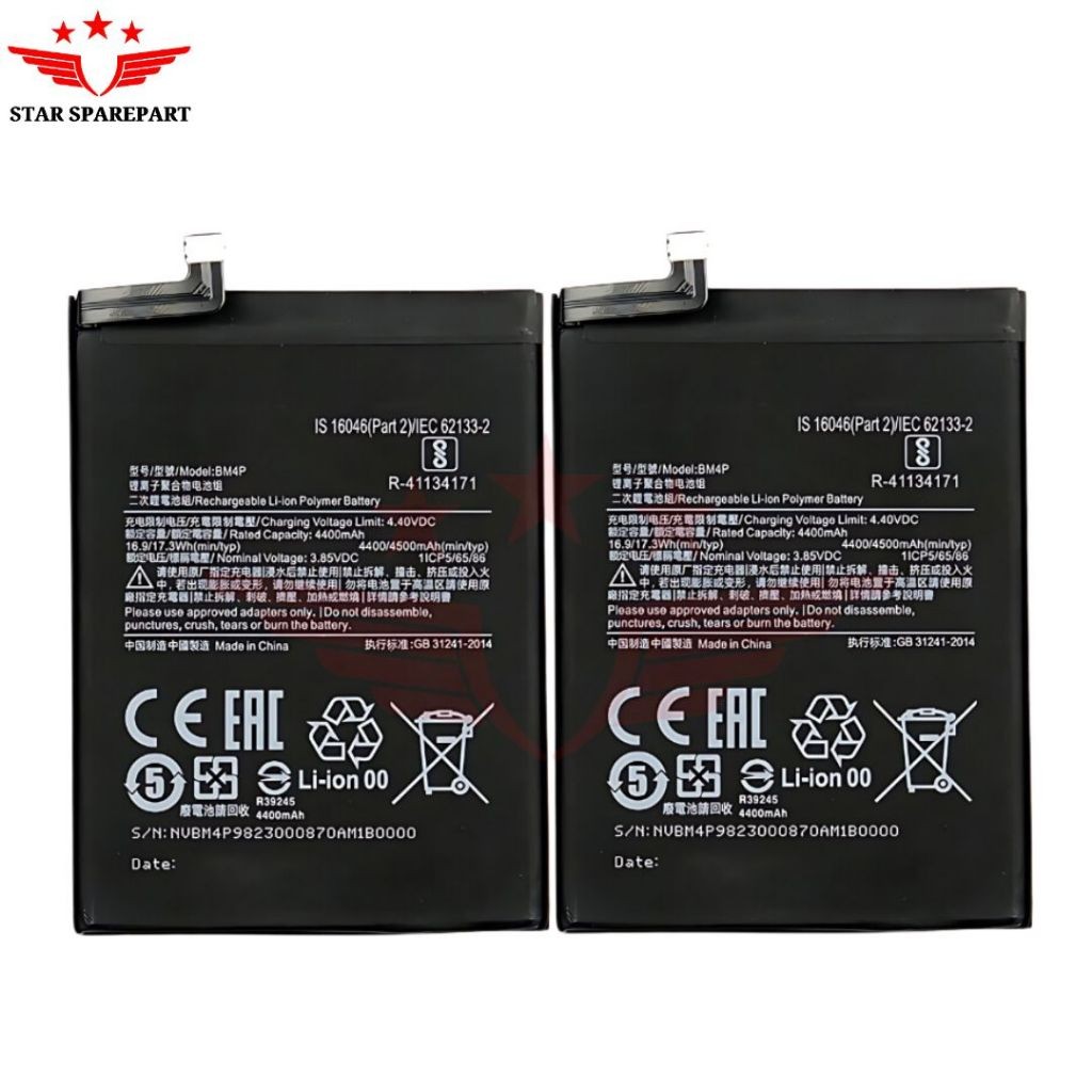 Jual BATERAI XIAOMI BM4P / REDMI K30 / POCO X2 / BATRE / BATTERE ...