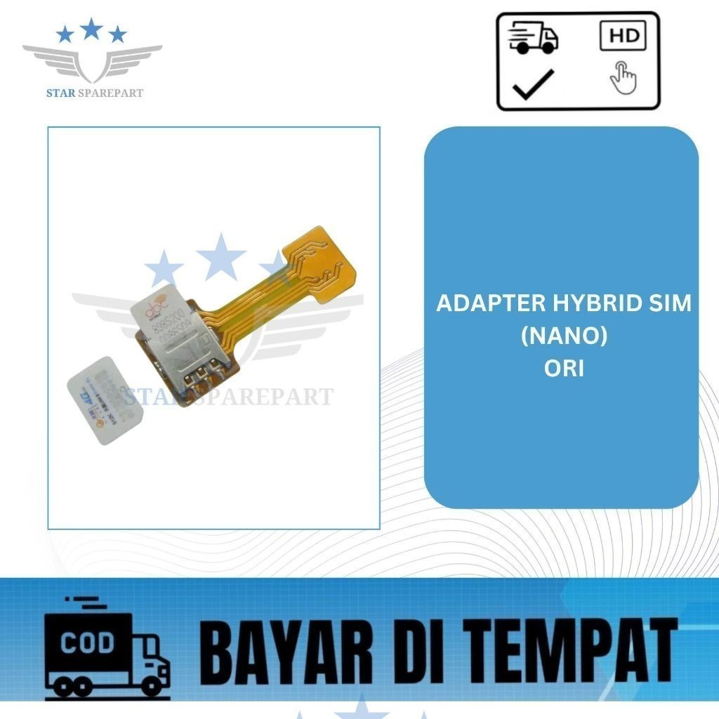 Jual FLEXIBEL ADAPTER HYBRID SIM (NANO) ORI | Shopee Indonesia