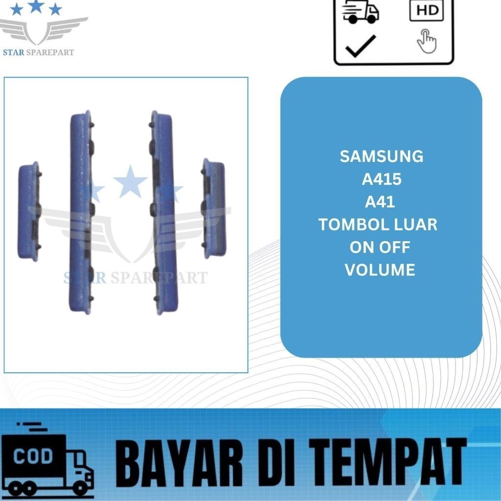 Jual TOMBOL LUAR ON OFF + VOLUME SAMSUNG A415 ( GALAXY A41 ) | Shopee Indonesia