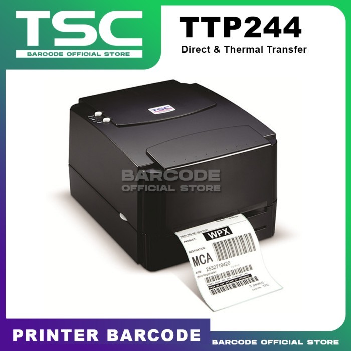 Jual Printer Barcode TSC TTP 244 / TTP244 PRO Print Sticker Label ...