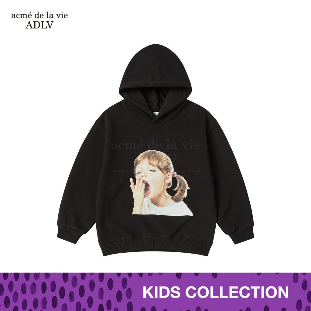 Jual [ADLV] Kids Baby Face Yawn Hoodie Black - Hoodie Unisex Fit Unisex ...