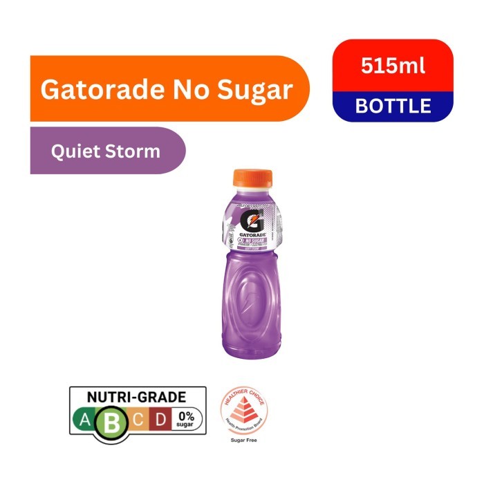 Jual Gatorade Zero Sugar Sports Drink 515ml - Quiet Storm | Shopee ...