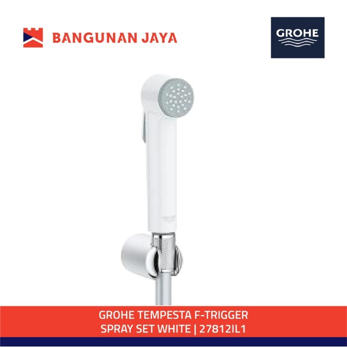 Jual GROHE TOILET SHOWER JET WASHER PUTIH BIDET CEBOK KLOSET 27812IL1 | Shopee Indonesia